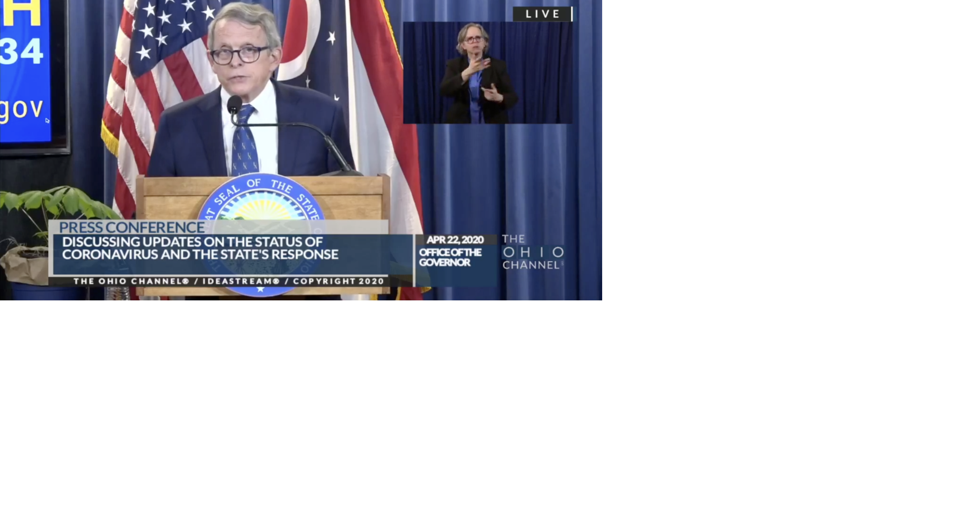DeWine calls anti-Semitic sign at protest 'disgusting' | Local News ...