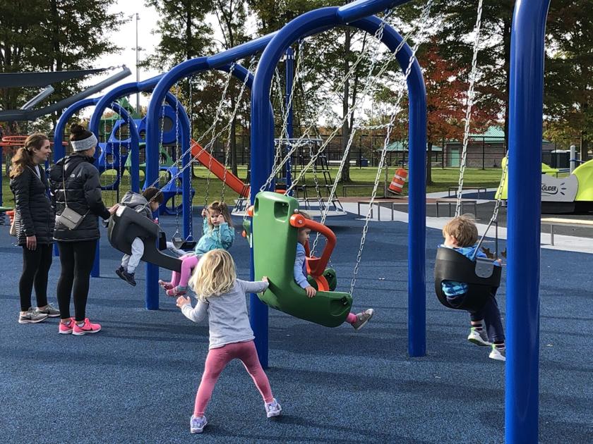 Year-old Parkview playground more inclusive | Destination ...