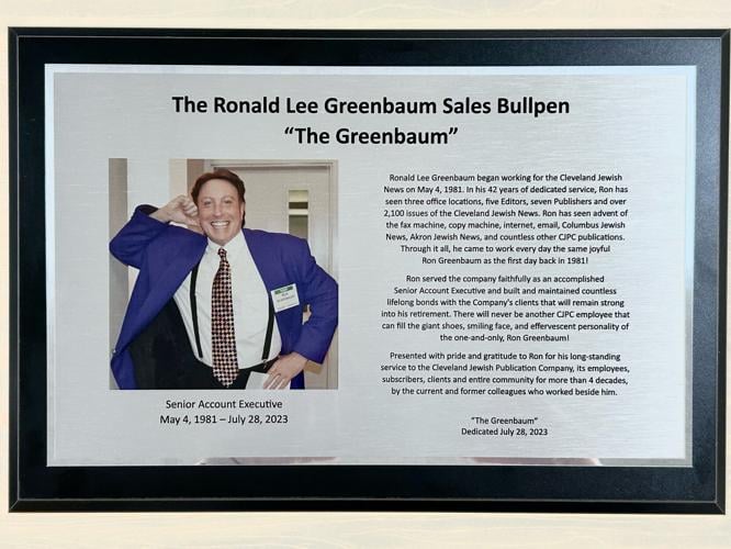 After 42 years, CJPC account executive Ron ‘the kid’ Greenbaum bids ...