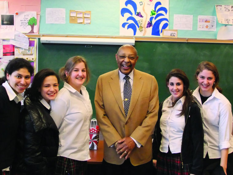 LOUIS STOKES’ VISIT WITH YAVNE | Find this article in the CJN archive ...
