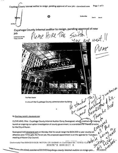 Cuyahoga County defense lawyer Roger Synenberg admits to sending ...