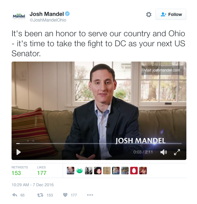 Mandel ready for US Senate bid again | Local News | clevelandjewishnews.com