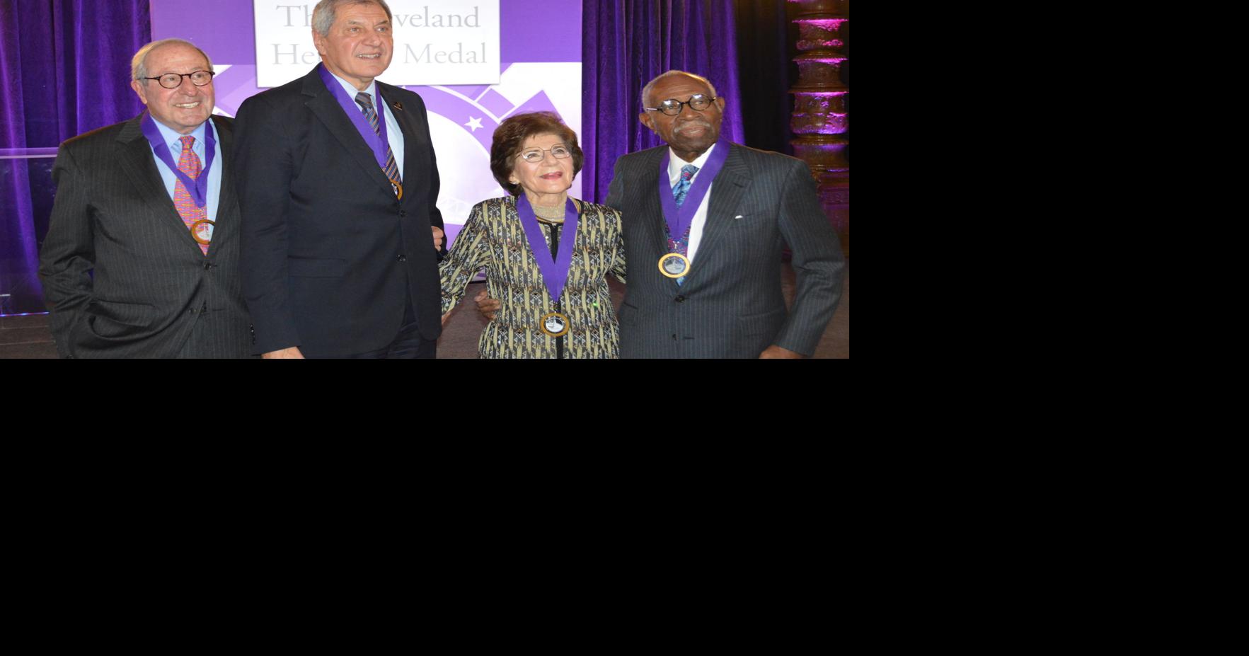 Adler, Falco, Madison, Robinson receive Cleveland Heritage Medal ...