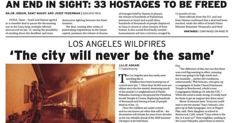 Hostage release deal makes the front page of newspapers around the ...