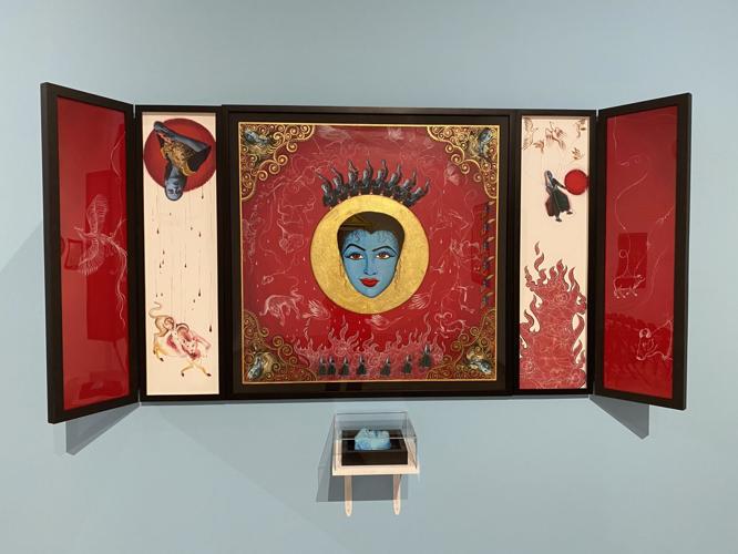 Exhibit featuring works by Indian-American Jewish artist now on display ...