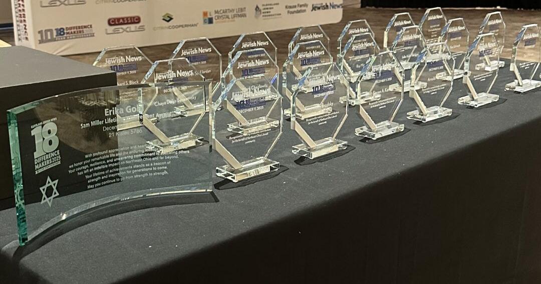 2025 Cleveland Jewish News 18 Difference Makers Awards Ceremony And