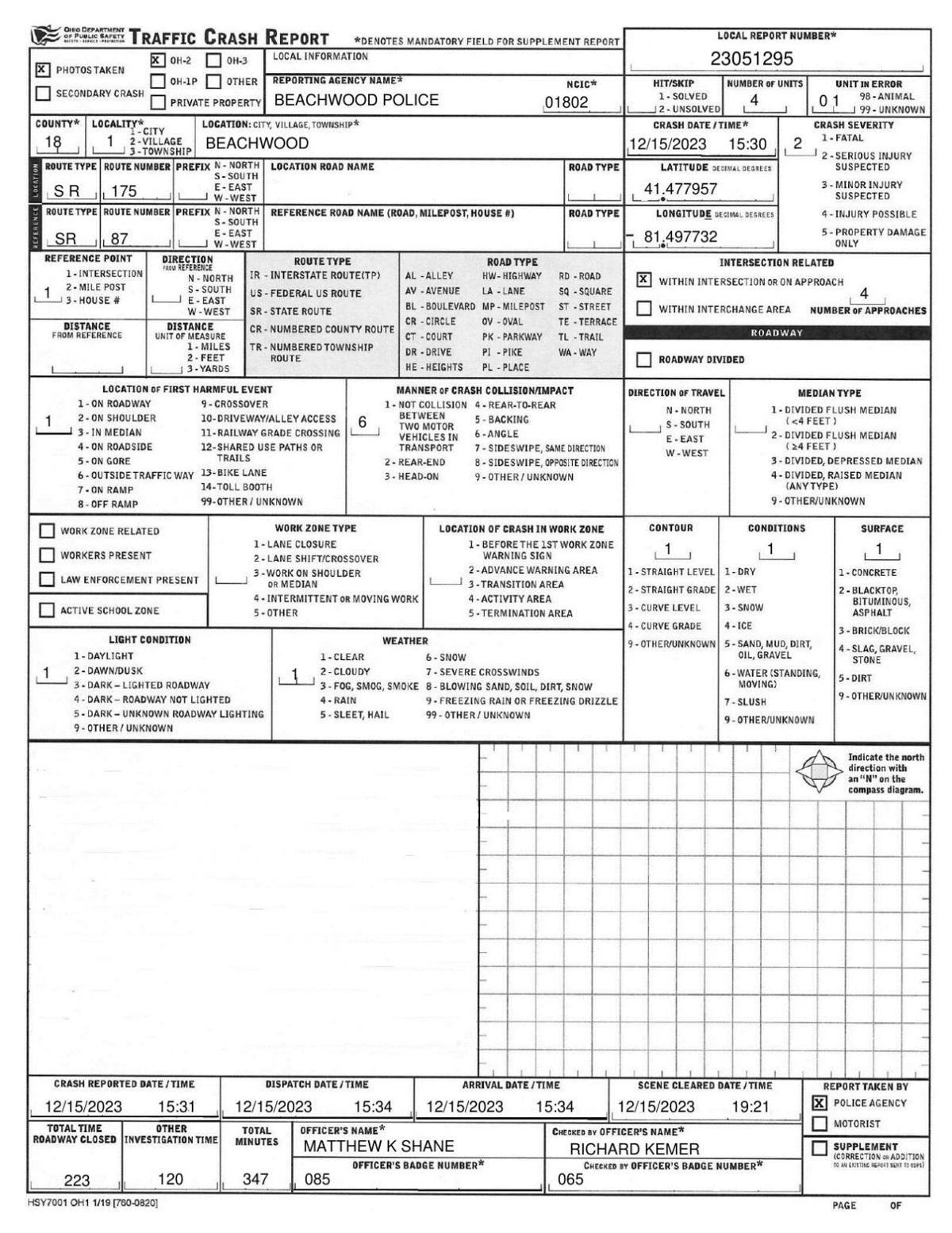 Beachwood school bus involved in collision; no children injured | Local ...