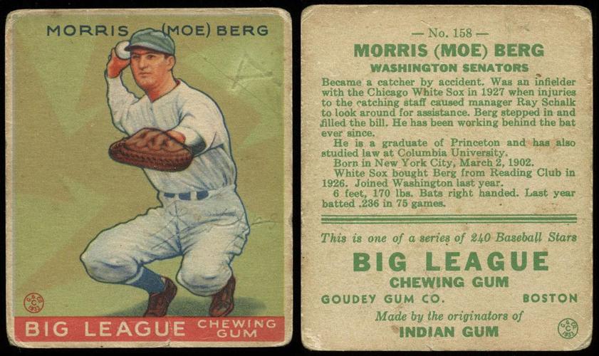 Film review: ‘The Spy Behind Home Plate’ crosses the Mendoza line | Bob ...