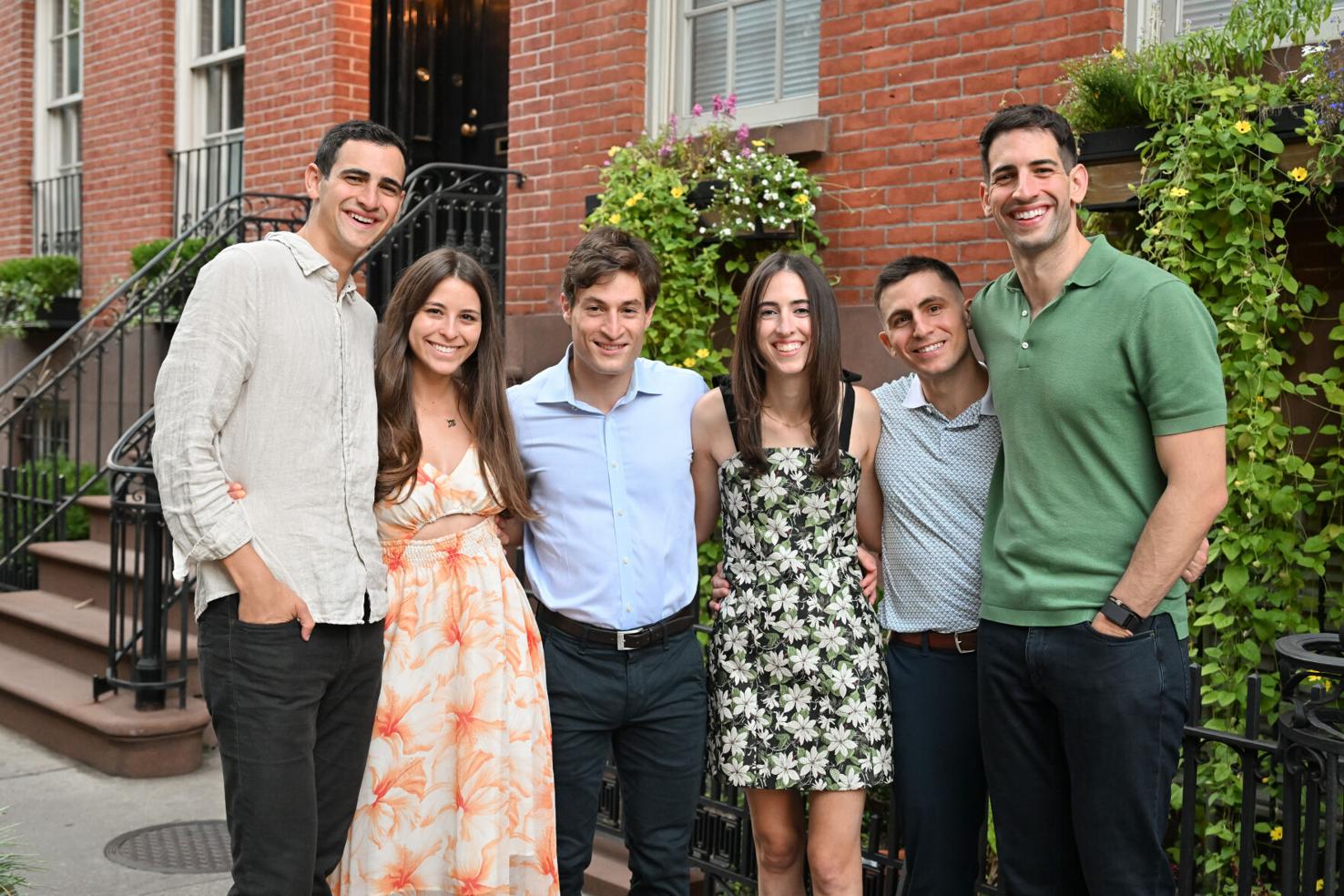 Goldberg family celebrates the engagements of all three siblings in ...
