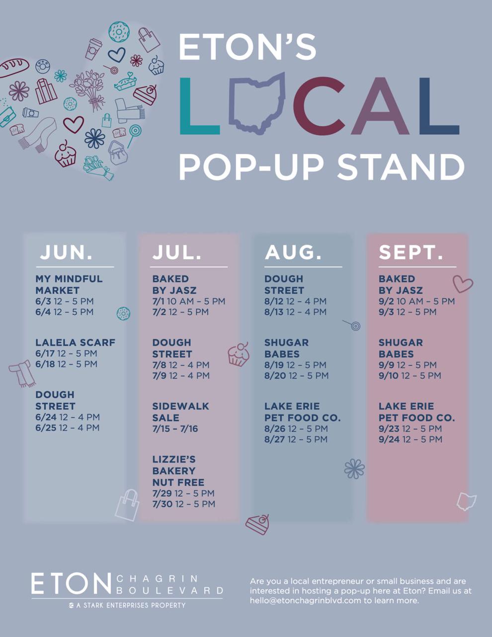 Eton Pop-Up Stand to feature different businesses | Local News ...