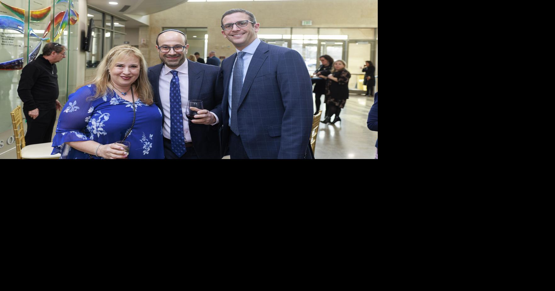 Sherrie Fleeter, Ron Fleeter both from Beachwood, Rabbi Avery Joel ...