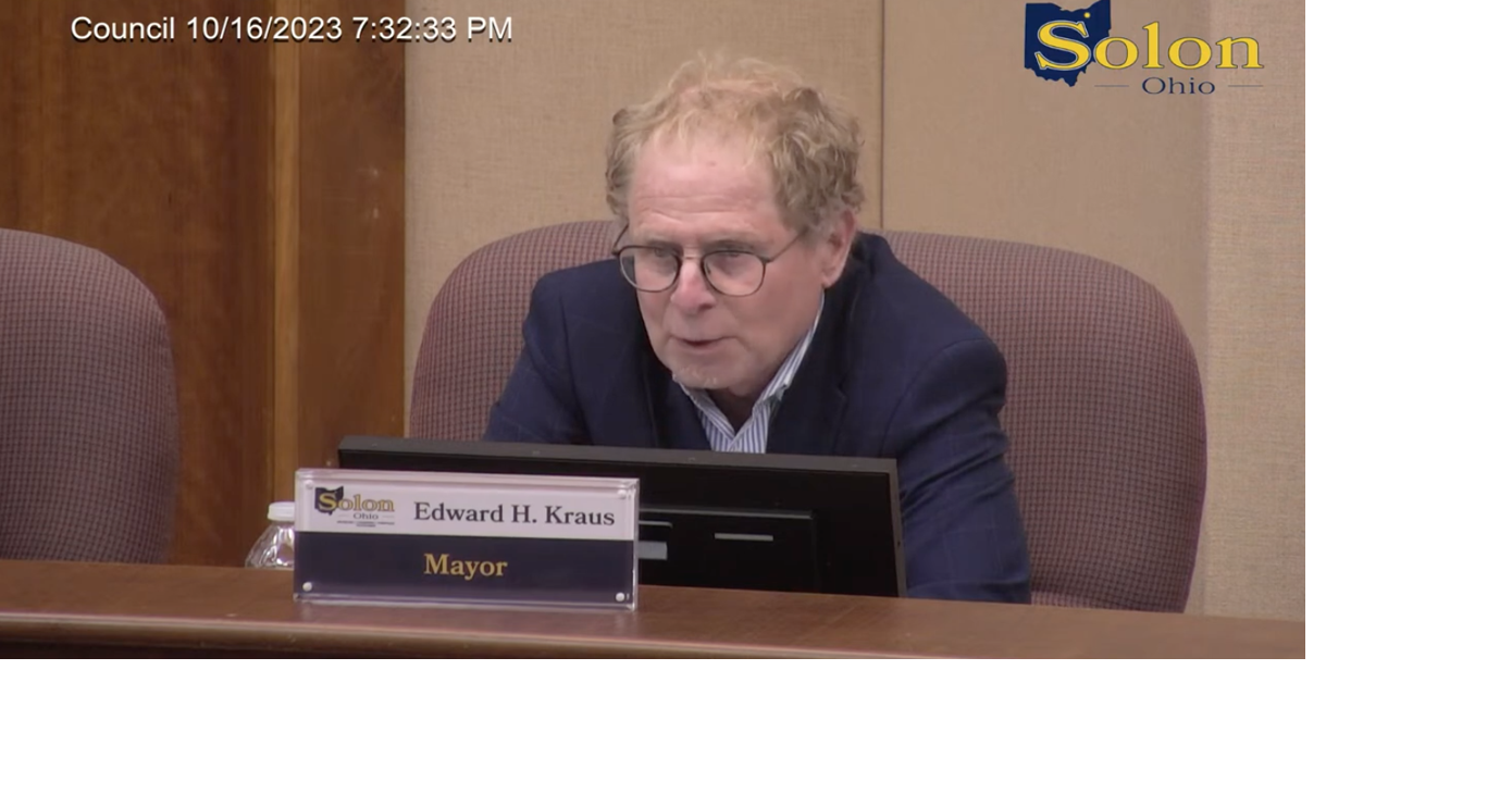 Solon Mayor Kraus shares support for Israel | Local News ...