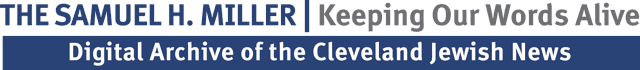 Find This Article In The Cjn Archive Clevelandjewishnews