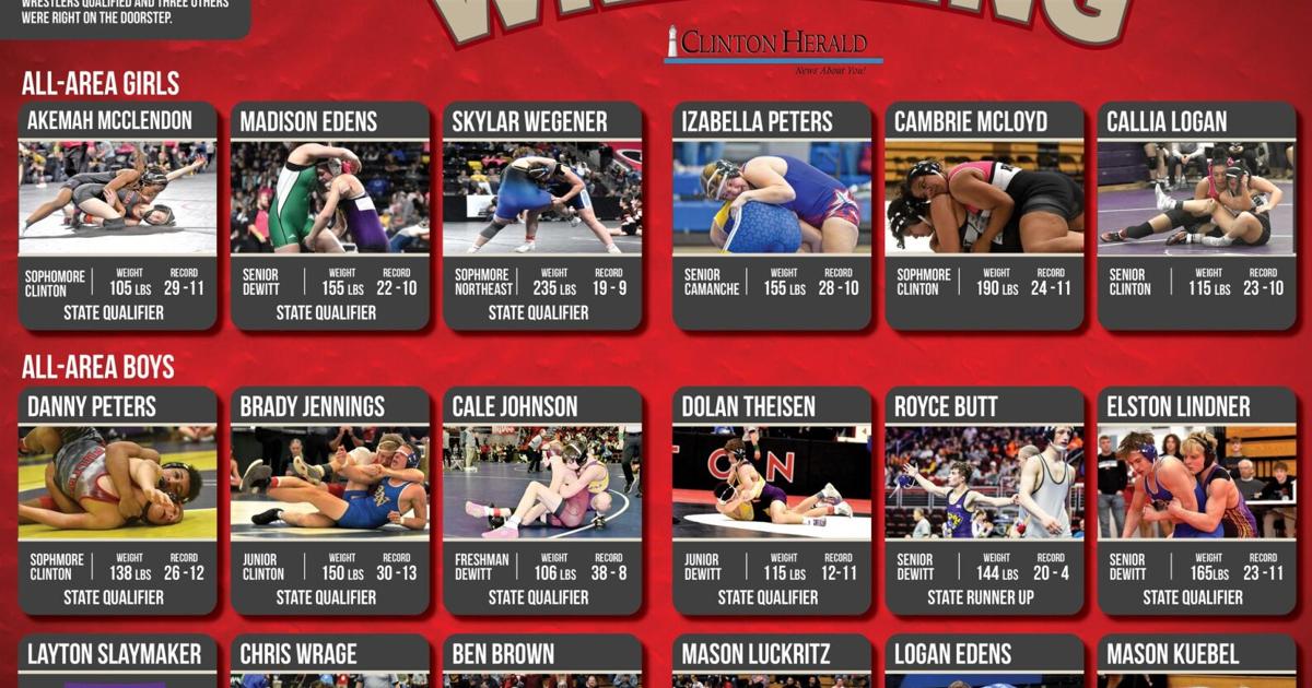 Clinton Herald 2024 Wrestling All-Area Teams | Gallery | clintonherald.com Clinton Herald 2024 Wrestling All-Area Teams | Gallery | clintonherald.com