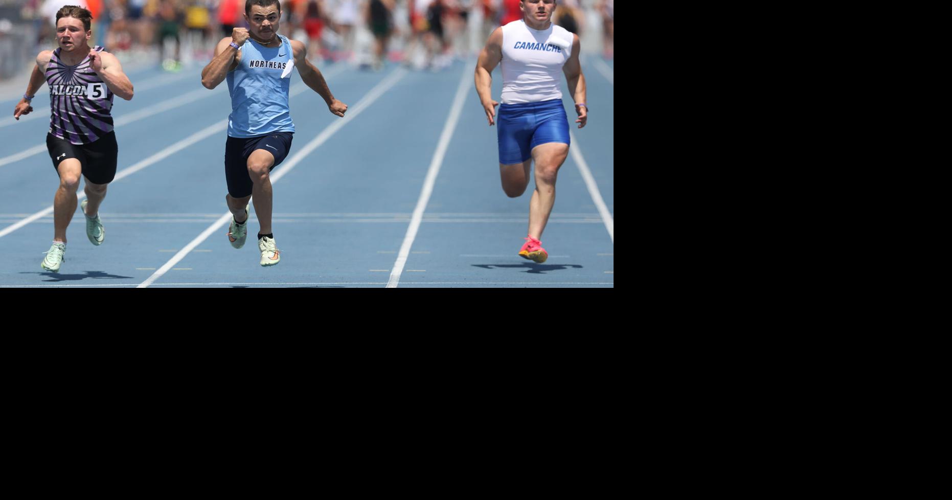 Northeast's Bird finds gold in 100 M Dash; Clinton's Angel takes 3rd in ...