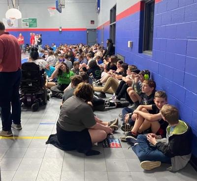 TRAINING DAY: Clinton Middle School practices active shooter drills ...