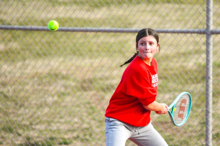 DeWitt girls tennis tops Camanche in first varsity competition of ...