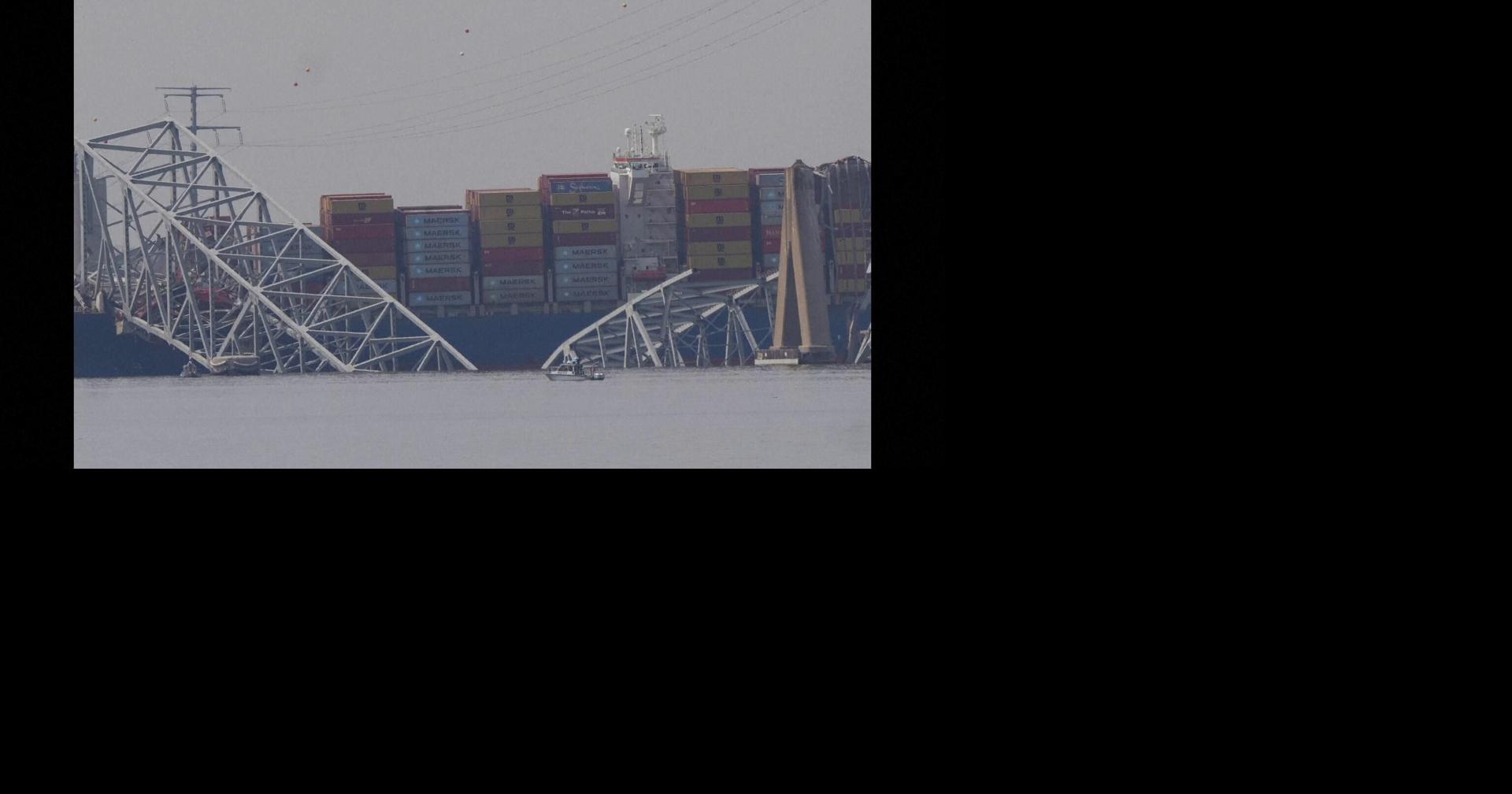 SLIDESHOW: Baltimore Bridge collapses after cargo ship strikes support ...