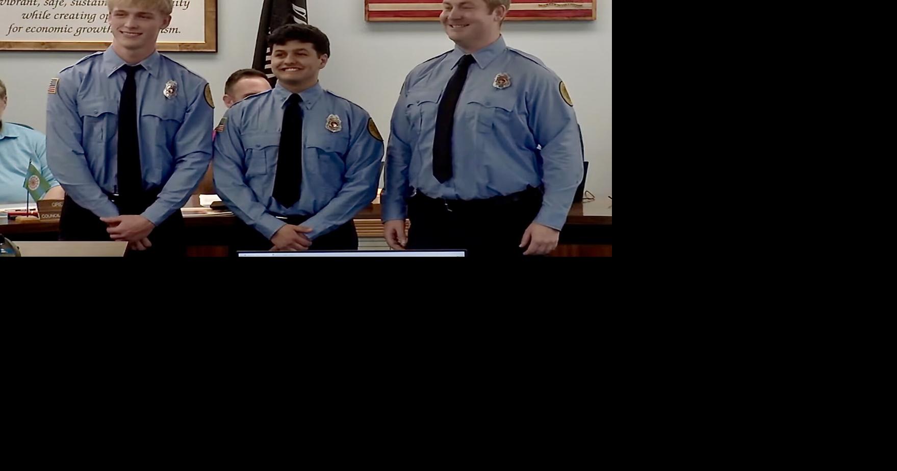CFD welcomes 3 new firefighters | Local News | clintonherald.com