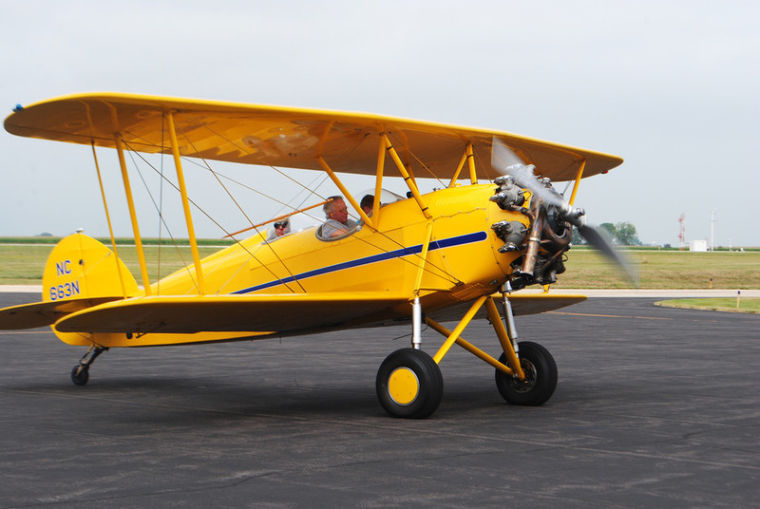 A different view: Barnstormers show Clinton from above | Local News ...