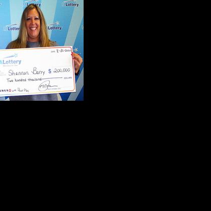 Clinton woman wins $200,000 lottery prize | Local News | clintonherald.com