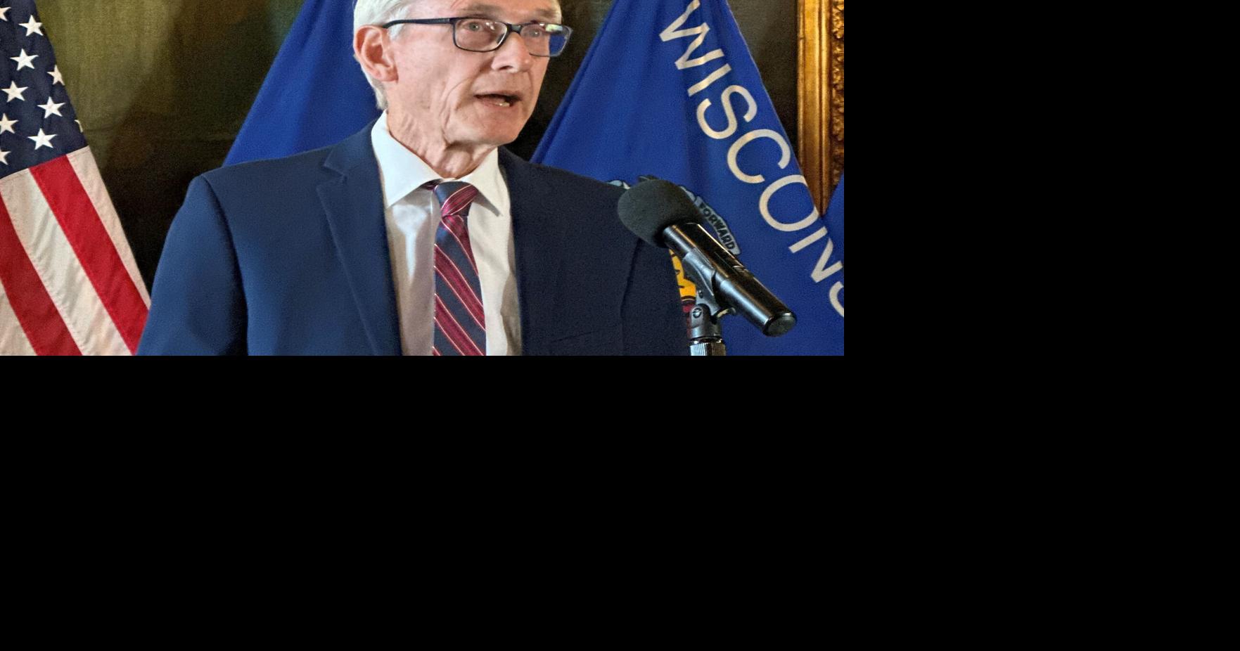 Gov. Tony Evers urges the Wisconsin Legislature to act on his key ...