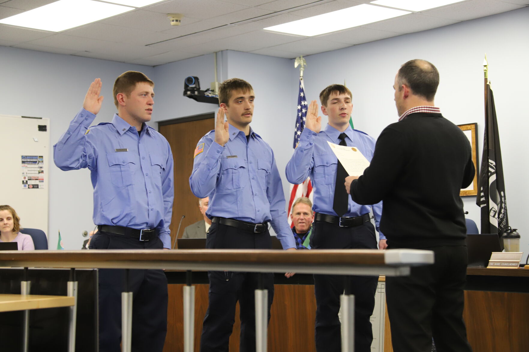 Clinton Fire Department gains three firefighters | Local News ...