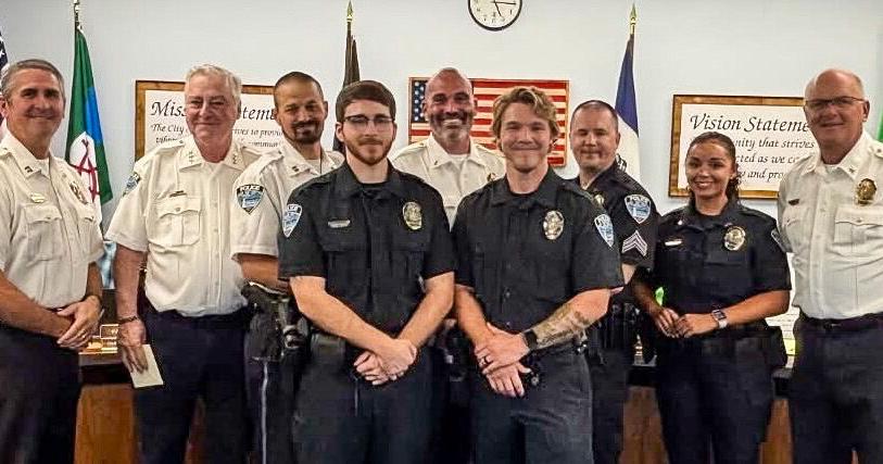 Two officers join Clinton PD, others promoted | Local News ...