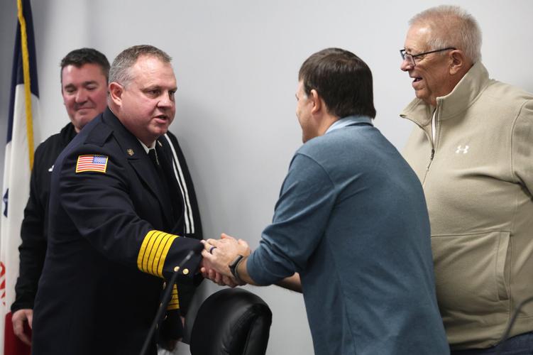 Sowle sworn in as Camanche fire chief | Local News | clintonherald.com