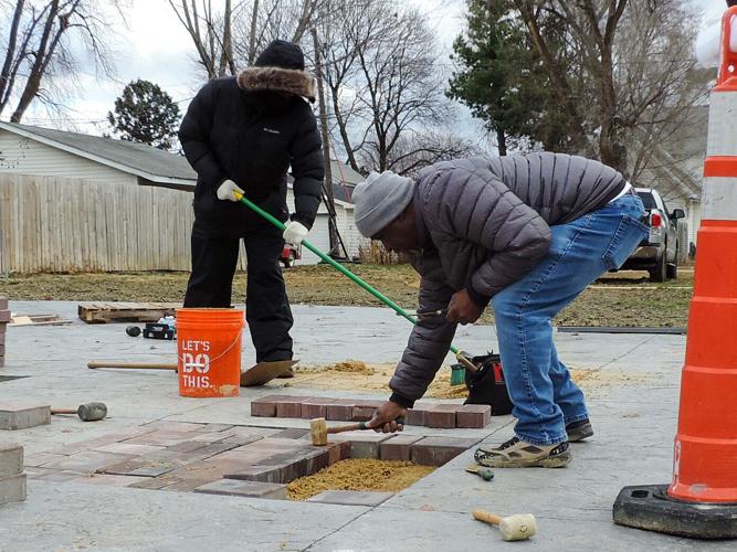 Bricks installed at Duke Slater statue site | News | clintonherald.com
