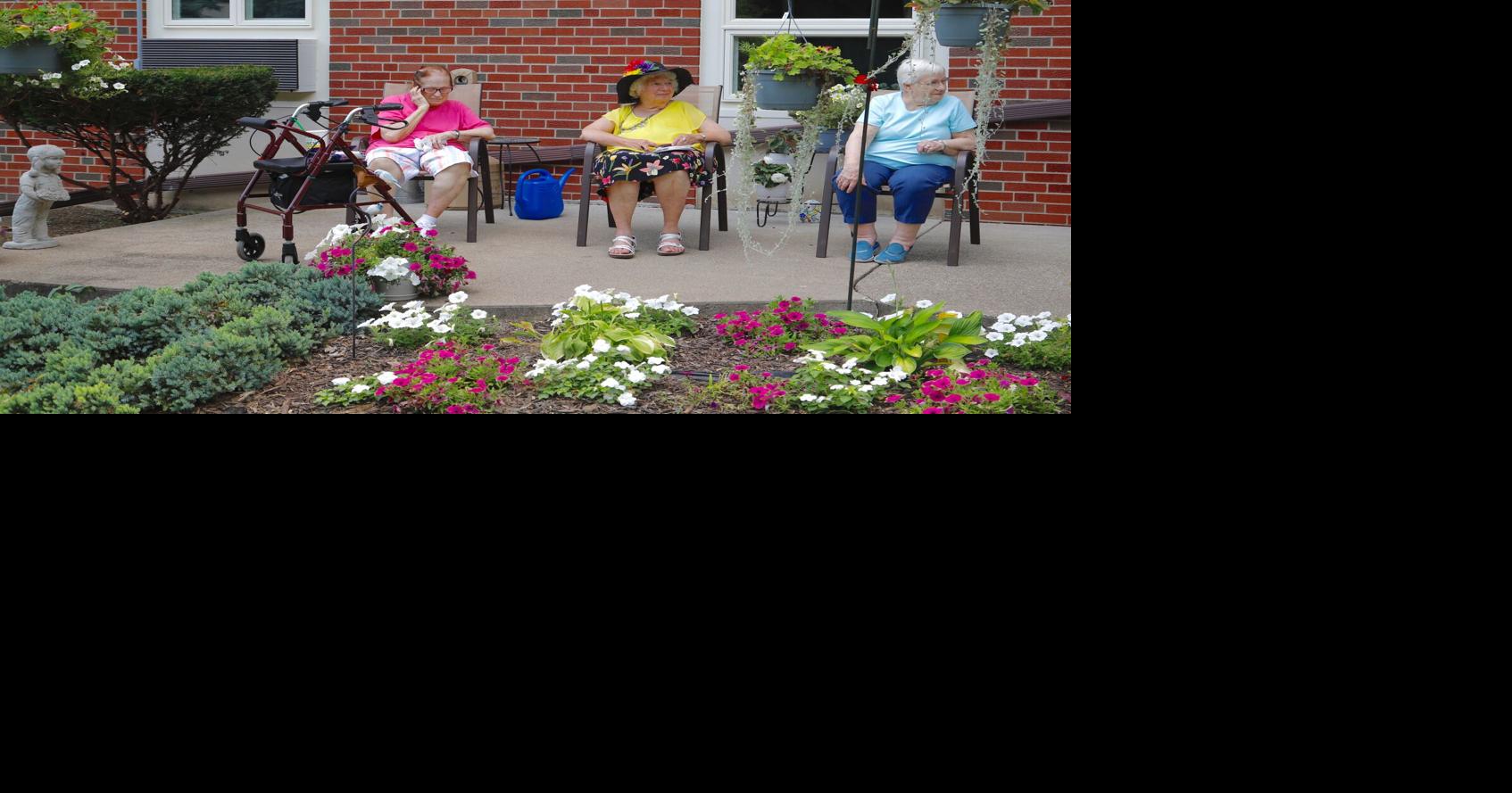 In the garden at Sarah Harding Home | Local News | clintonherald.com