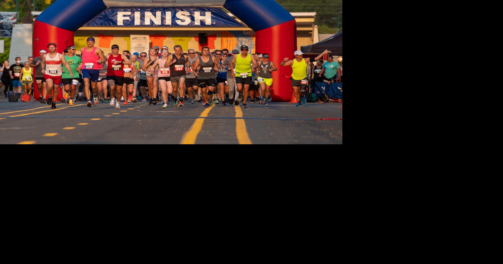 Determan, Wilden assist at this year's Clinton Half Marathon ...