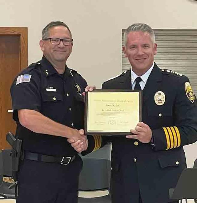 Morrison police chief earns Illinois Association of Chiefs of Police ...