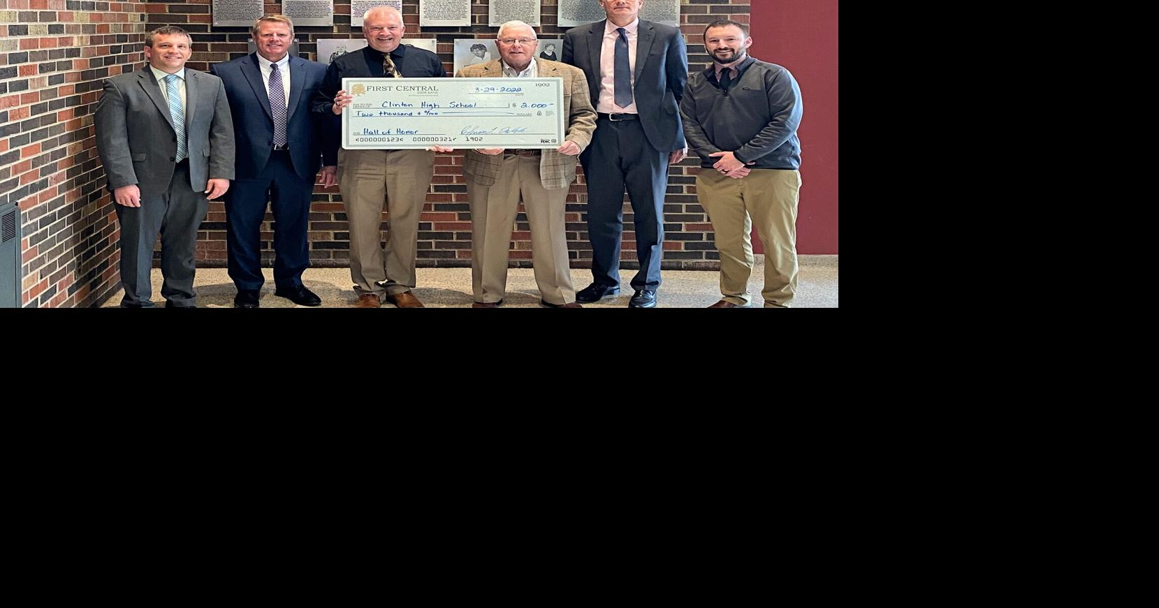 First Central State Bank donates to Hall of Honor ceremony | Local News ...