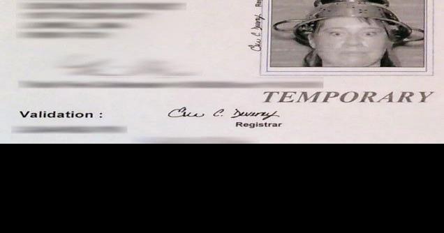 Woman allowed to wear colander on head in license photo | News ...
