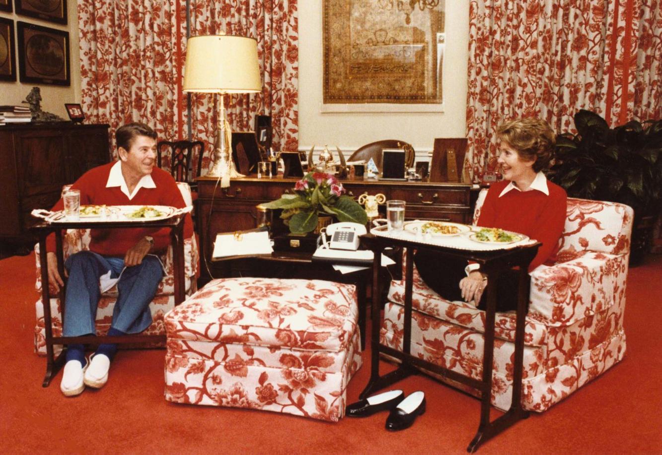 Glamour with a homey touch: How Nancy Reagan decorated the White House ...
