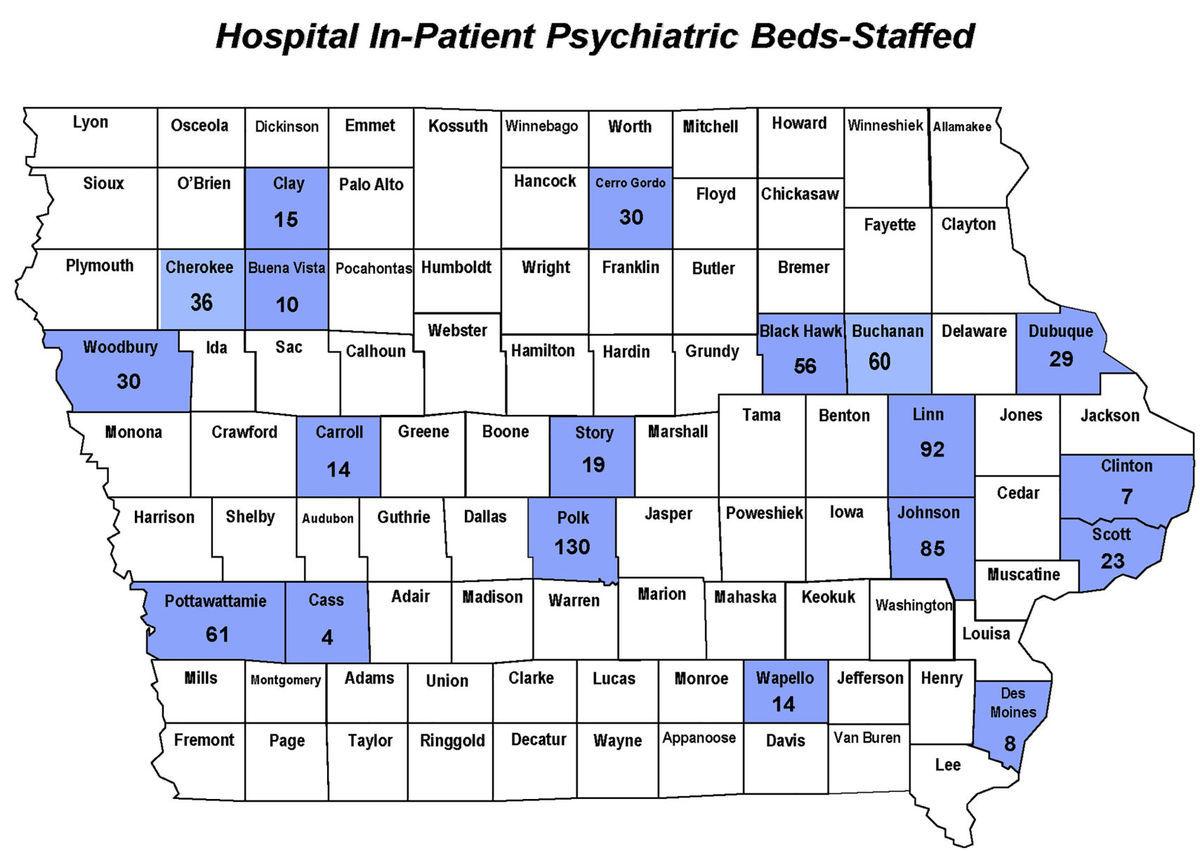 Five-day wait for mental health bed not uncommon in Iowa | CNHI ...