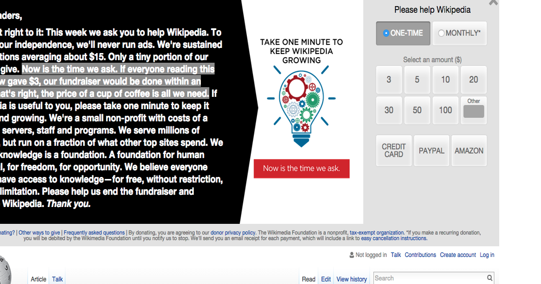 Wikipedia has a ton of money - so why is it begging you to donate yours ...