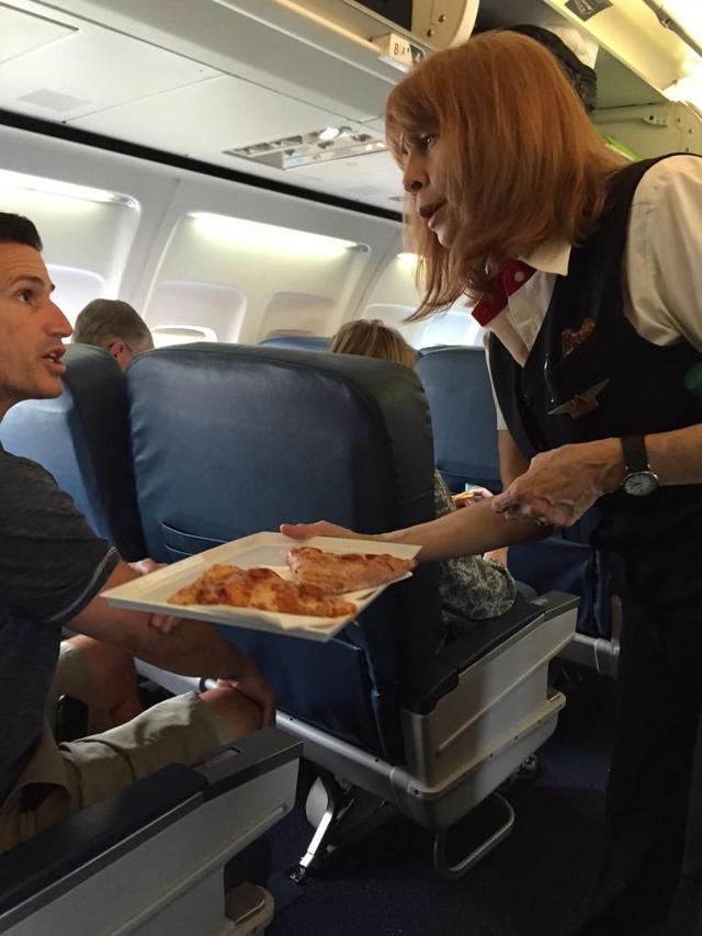 Flying pizza tales: Airlines make the most of weather delays | News ...