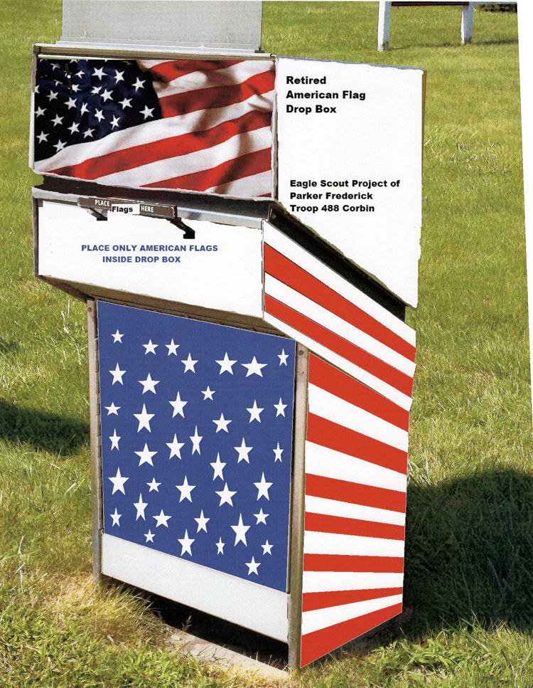 Aspiring Eagle Scout promotes patriotism, responsibility through flag ...
