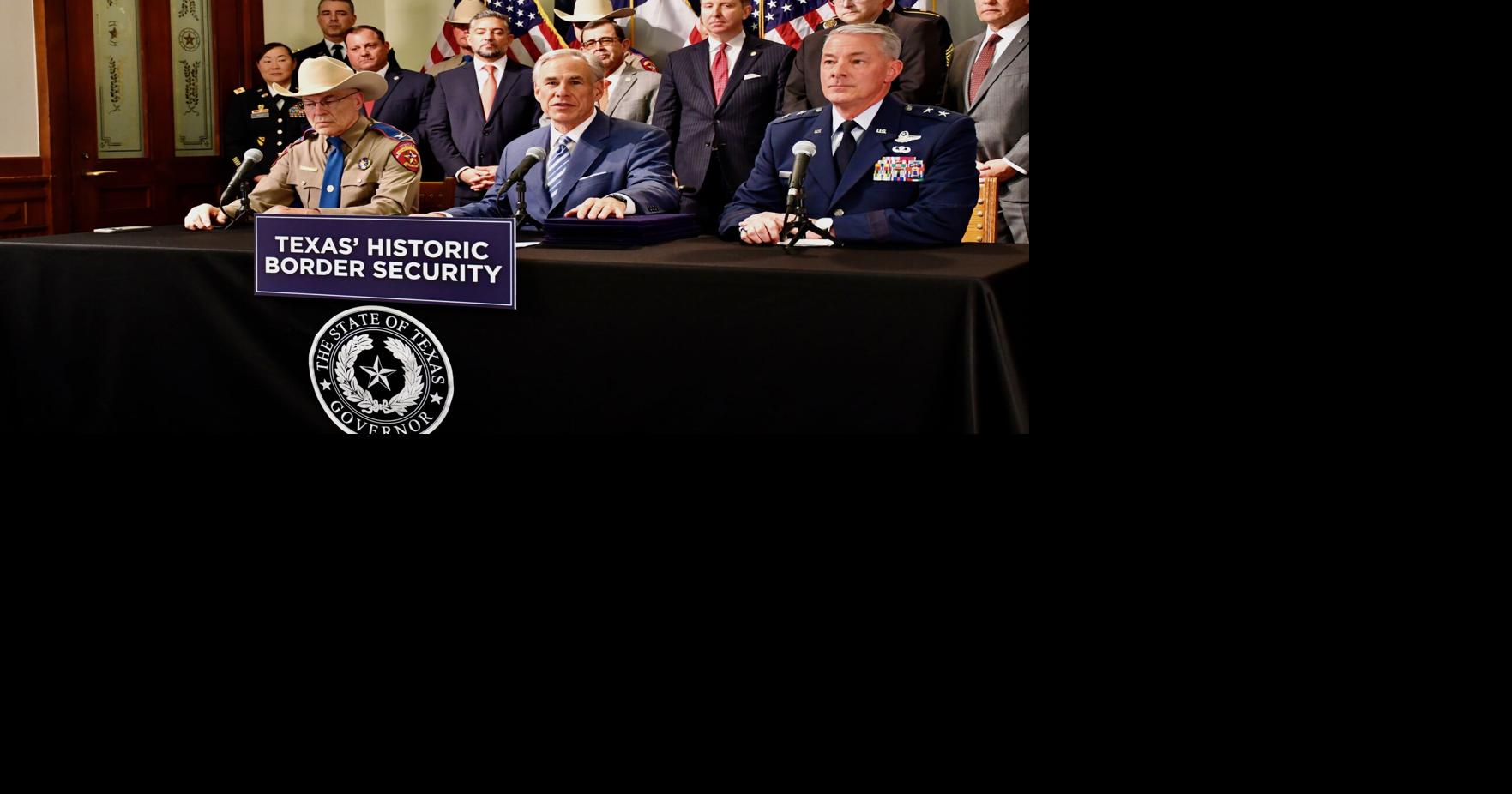 Abbott signs 6 border security bills | CNHI | cnhinews.com