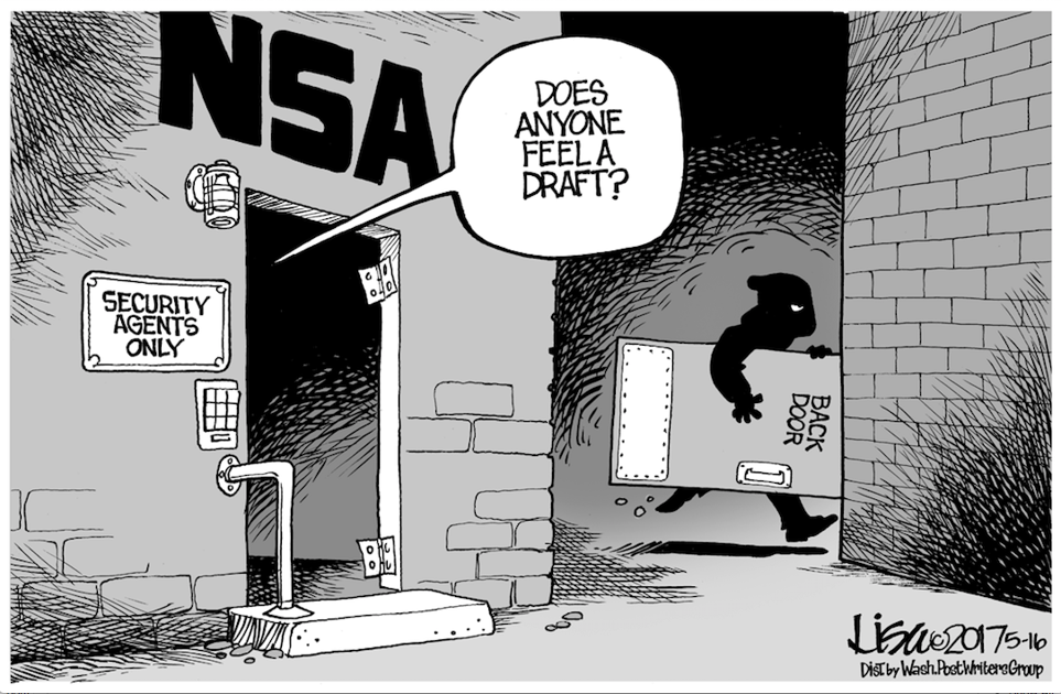 CARTOON: Back door | CNHI | cnhinews.com