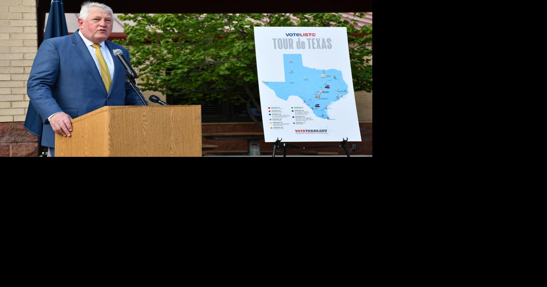 Texas Secretary of State highlights voter education efforts on National ...