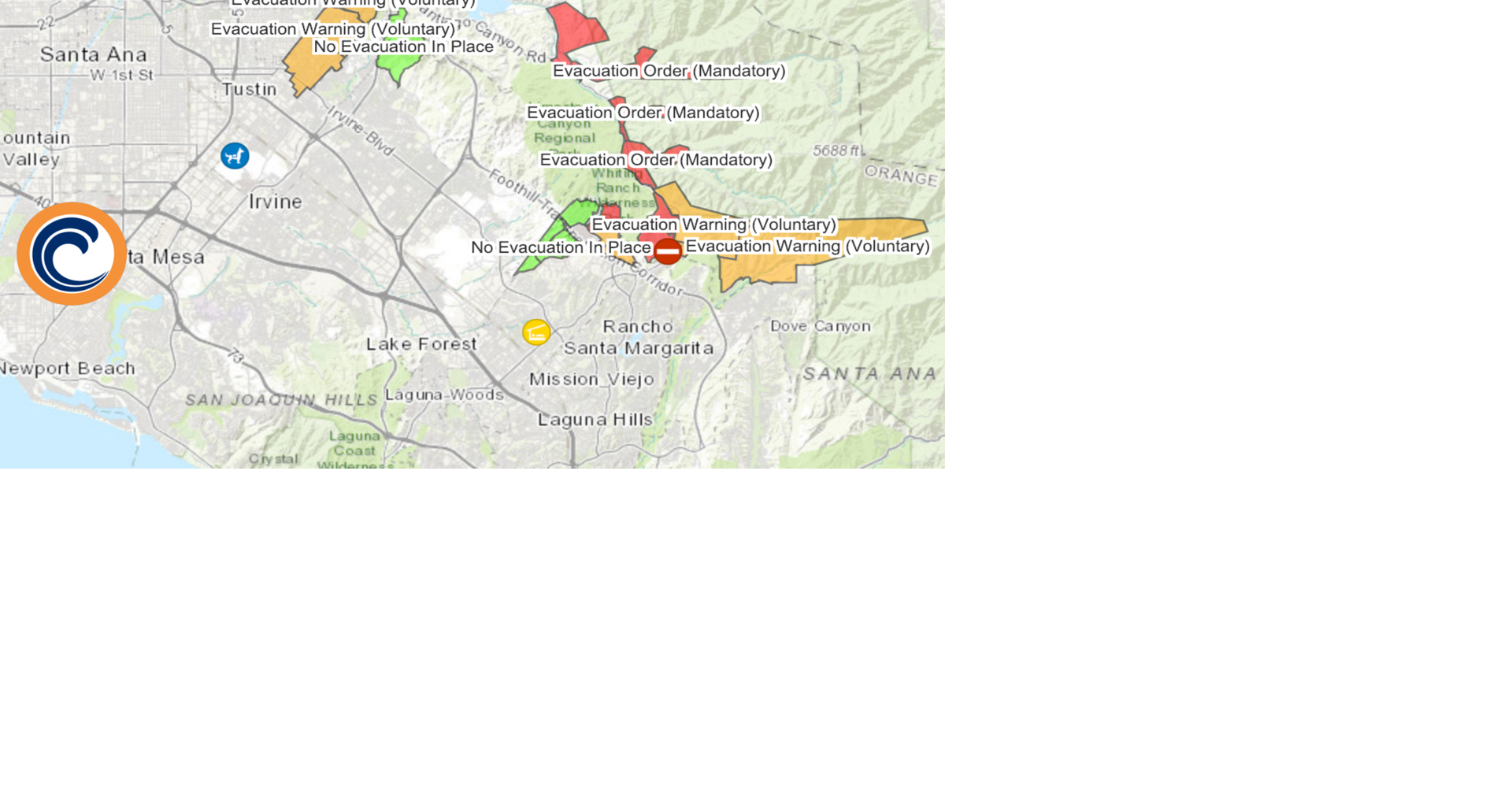 UPDATE: OCC campus closed through weekend as wildfires rage on | News ...