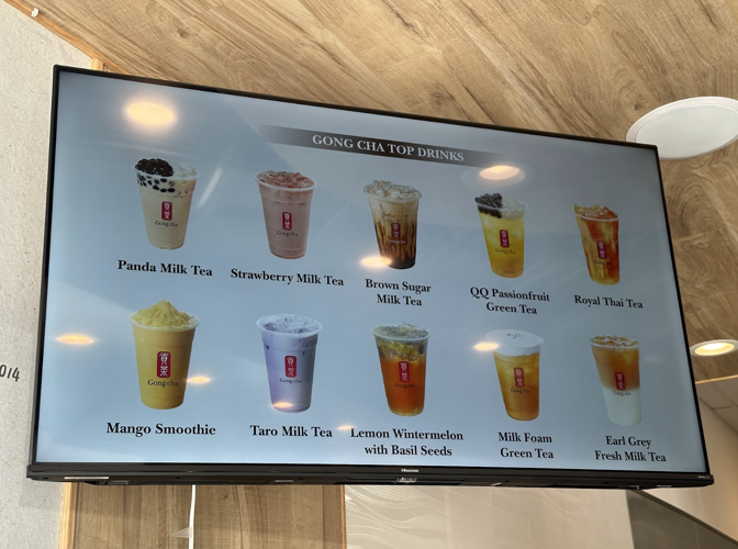 International franchise “Gong Cha Boba” grand re-opening in Costa Mesa ...