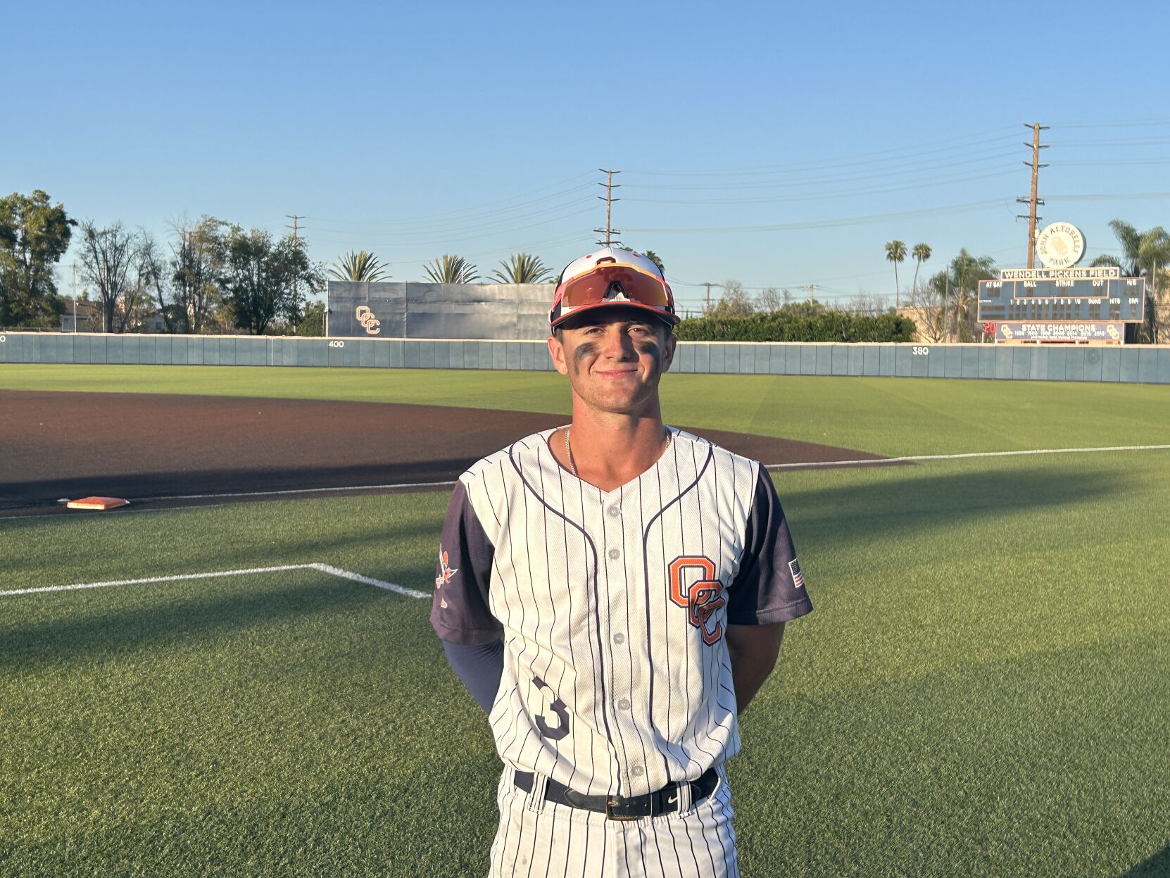 Orange Coast College baseball evens out conference record in bounce ...