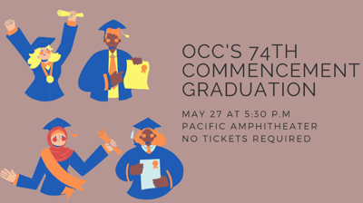 OCC Graduation: What to know before you go | News | coastreportonline.com