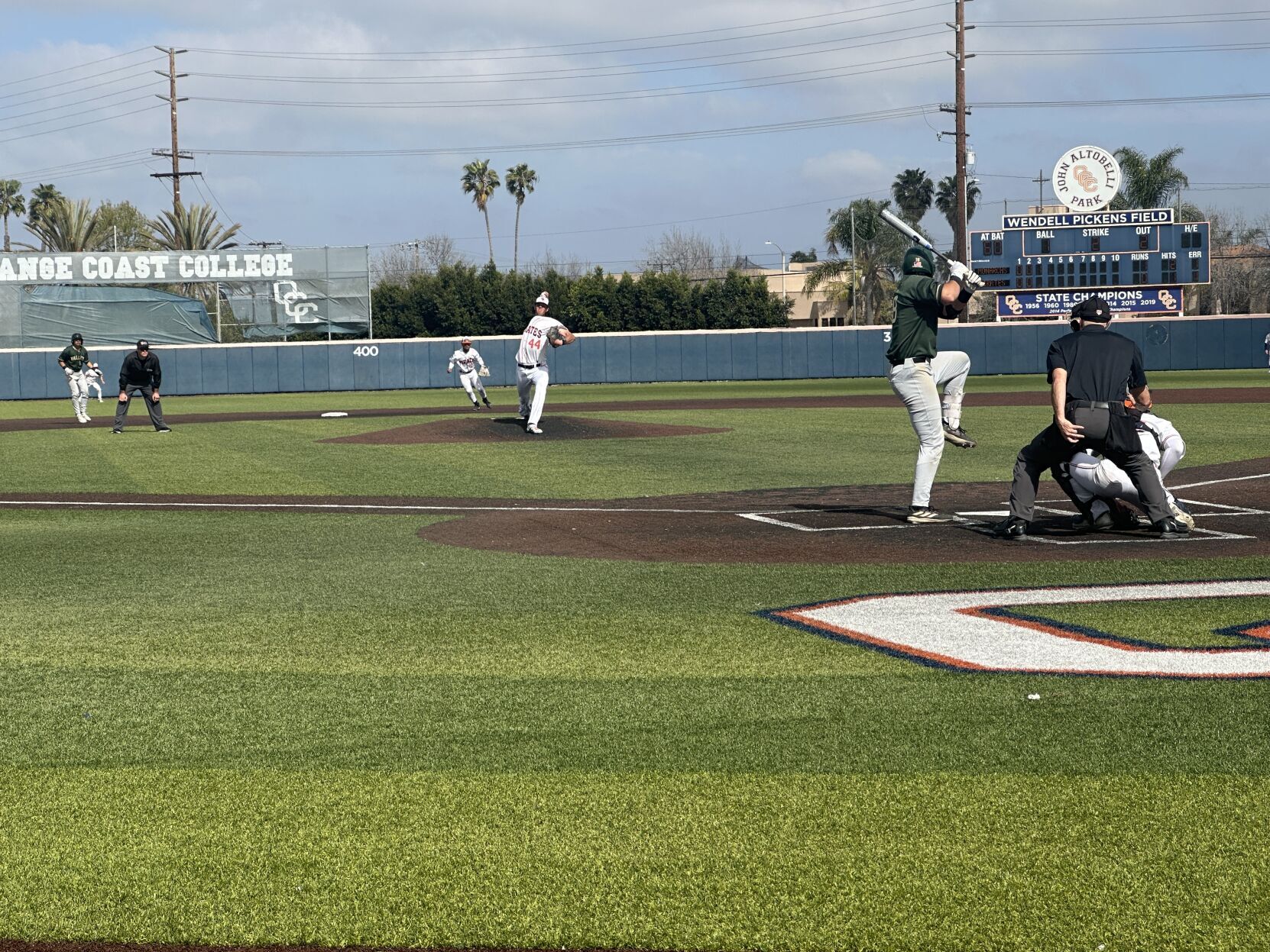 Orange Coast College baseball breaks six game losing streak with win ...