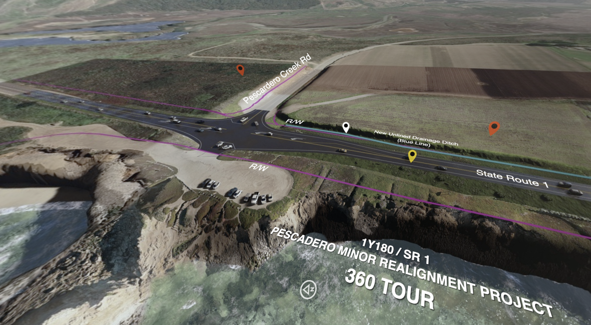 Caltrans proposes moving segment of Highway 1 farther inland | News ...