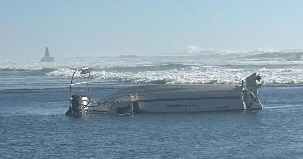 Harbor Patrol rescues 3 after fishing boat capsizes off Moss Beach ...